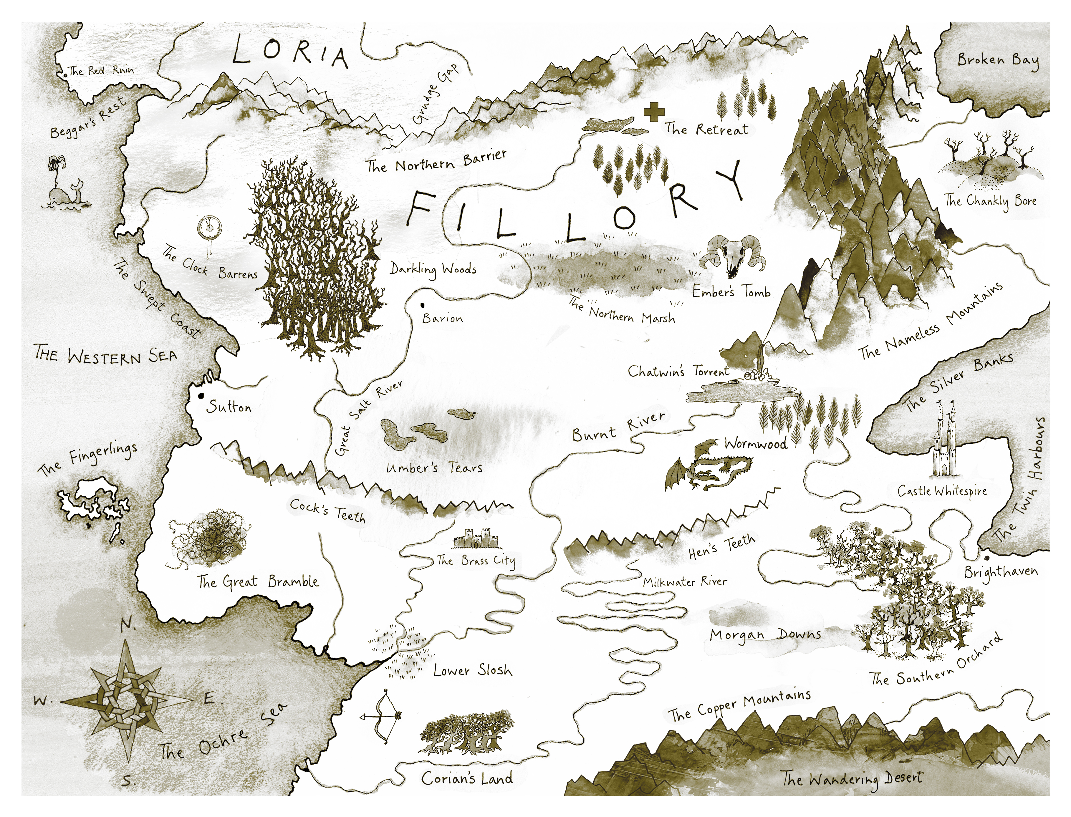 [Spoilers E17] Map of Tal'Dorei, circa 3202 Ab Rúcina : criticalrole
